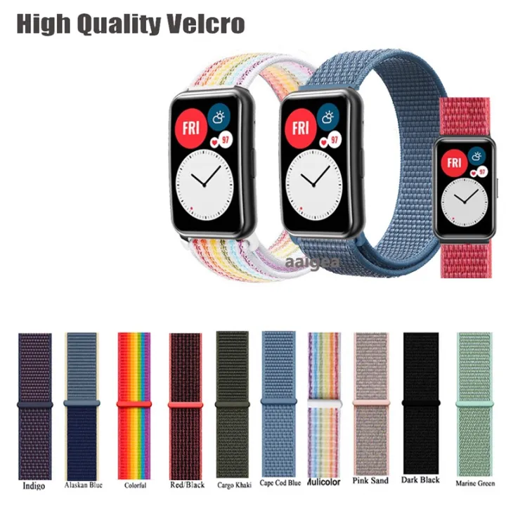 Strap Huawei Watch Fit Smart Watch Nylon Watch Band for Huawei Watch ...