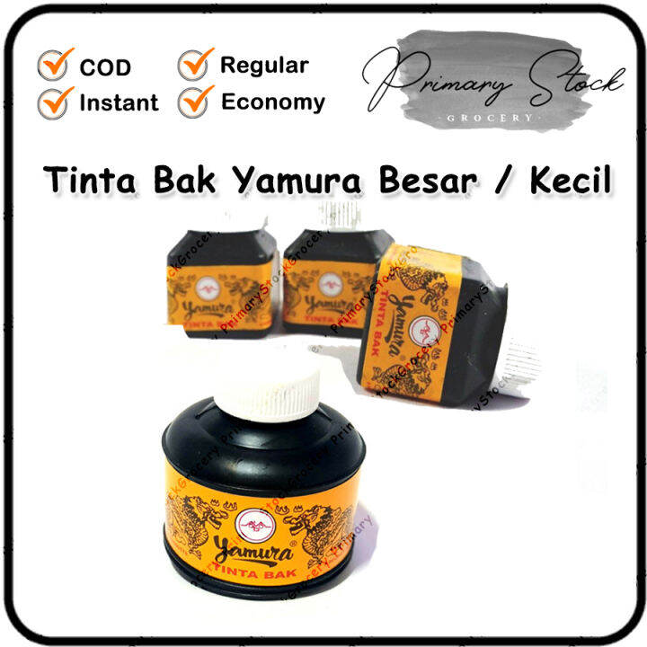Tinta Bak Yamura Besar Kecil Tinta Stempel Tinta Cina Kaligrafi Gambar ...