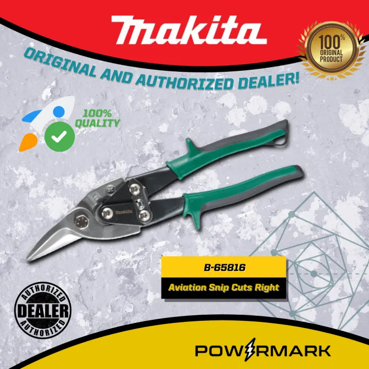 MAKITA B-65816 – Aviation Snip Cuts Right [POWERMARK | MAC] | Lazada PH