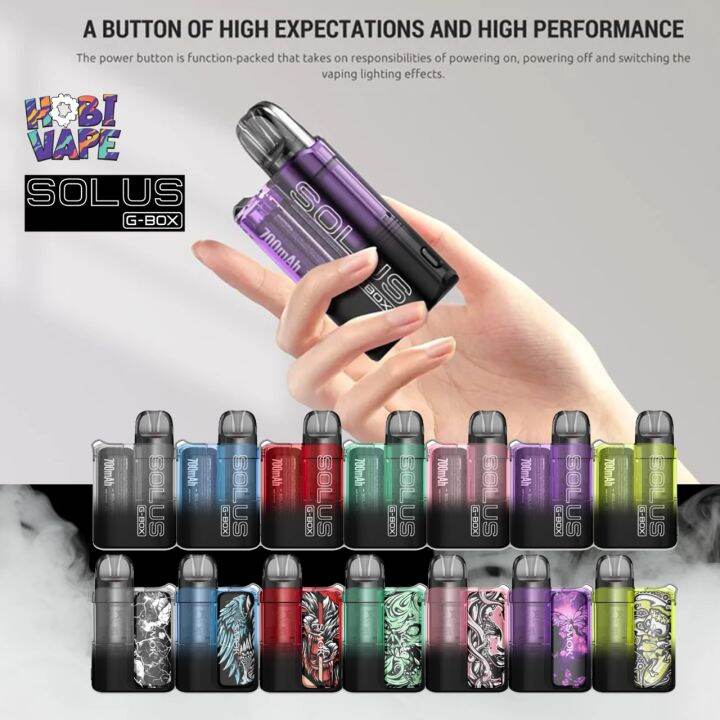 SMOK SOLUS G BOX KIT Vape Rokok Elektrik Pod Mod Vapor Relx OPEN ...