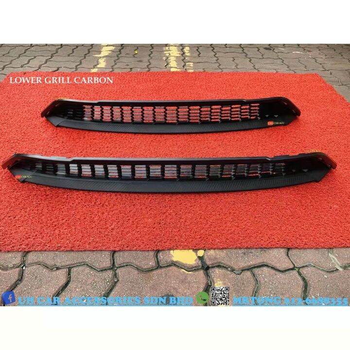 HONDA CITY GN2 2021 2022 SEDAN HATCHBACK HONEYCOMB FRONT LOWER GRILL | Lazada
