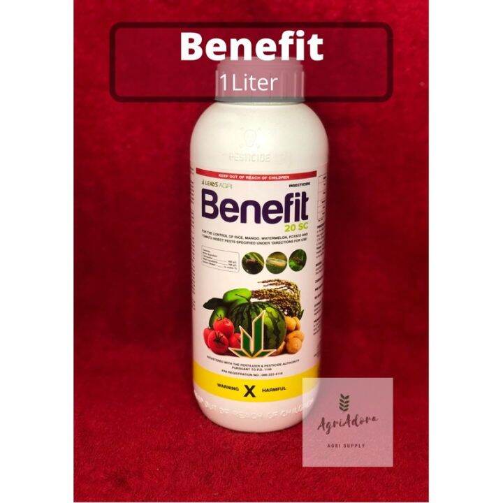 Benefit 20 SC Insecticide 1 Liter (Leads Agri) | Lazada PH