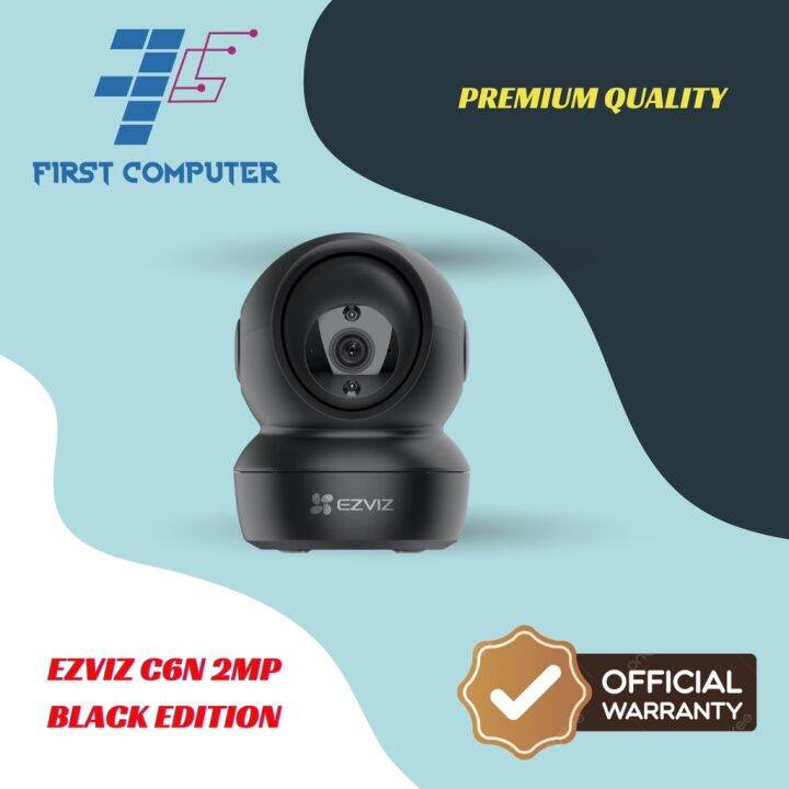 Ezviz C6N Black 2MP Smart Home Wifi Security Camera | Lazada Indonesia