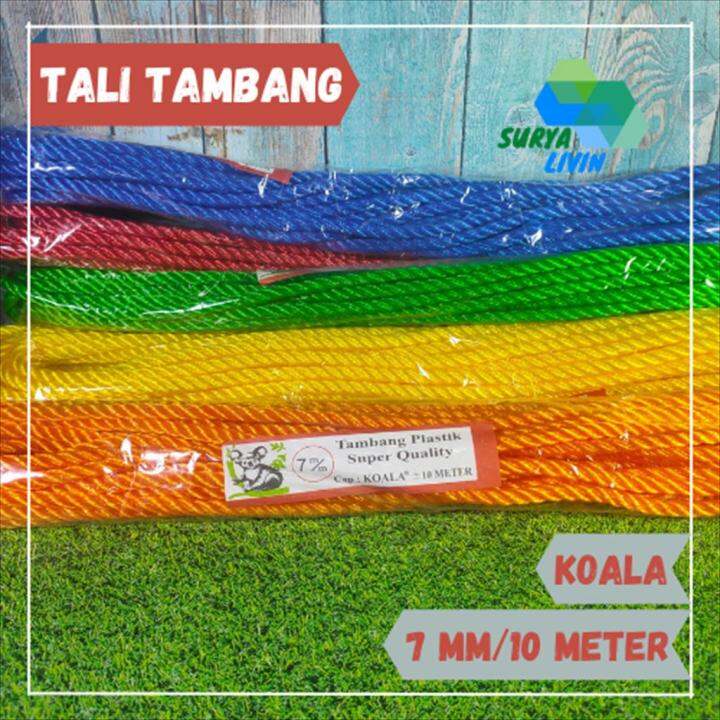 Tali Tambang Nylon / Tambang Nilon 7 mm / 10 Meter Koala | Lazada Indonesia