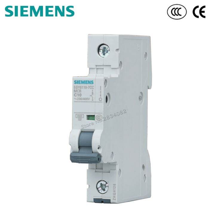 1P C10 Mini Circuit Breaker MCB 5SY6110-7CC 1P 240/400V 10A SIEMENS | Lazada.co.th