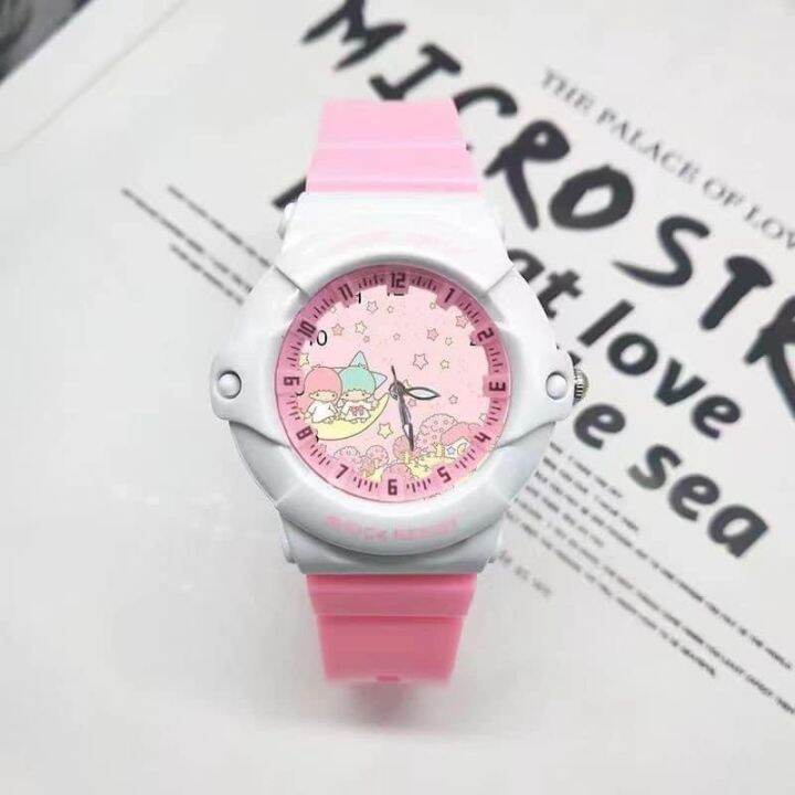 【COD】 Wristwatch Cinnamoroll Kuromi HellokittyLittle twin stars My ...