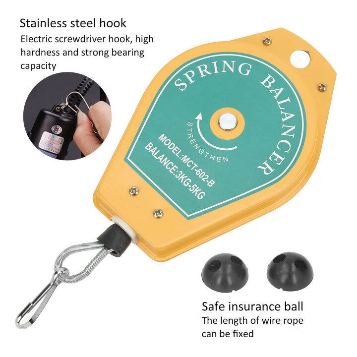 Spring Balancer Adjustable Tension Strong Bearing Tool Fixture Holder ... Spring Balancer Adjustable Tension Strong Bearing Tool Fixture Holder ...
