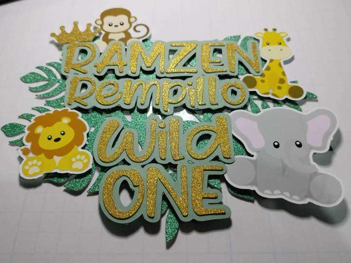 Customized 2D Cake Toppers with character | Lazada PH