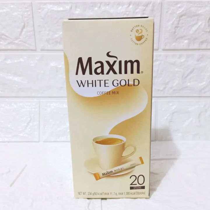 Maxim White Gold Coffee Mix 20sticks | Lazada PH