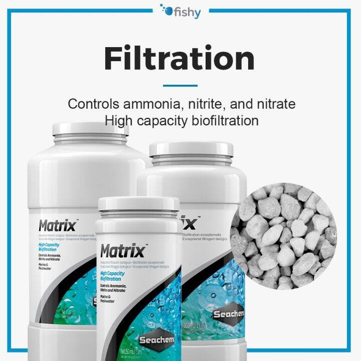 ☬Seachem Matrix Biomedia Filtration | Lazada PH