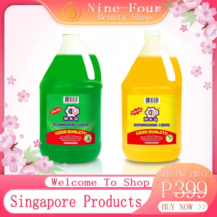 MQ Extra Clean Calamansi scent Scent Dishwashing Liquid 3.5L Bottle of ...