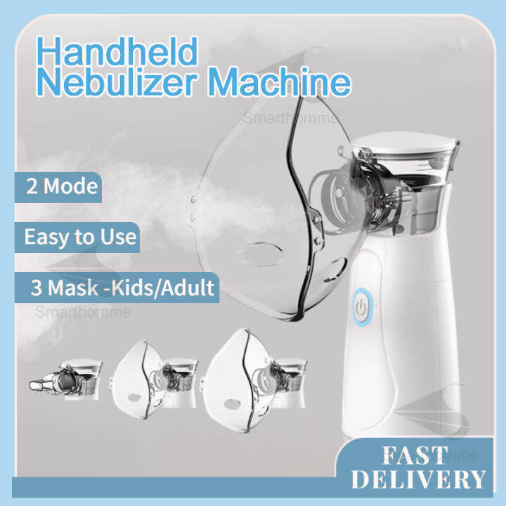 Handheld Portable Nebulizer Ultrasonic Nebuliser Mist Mini Inhaler ...