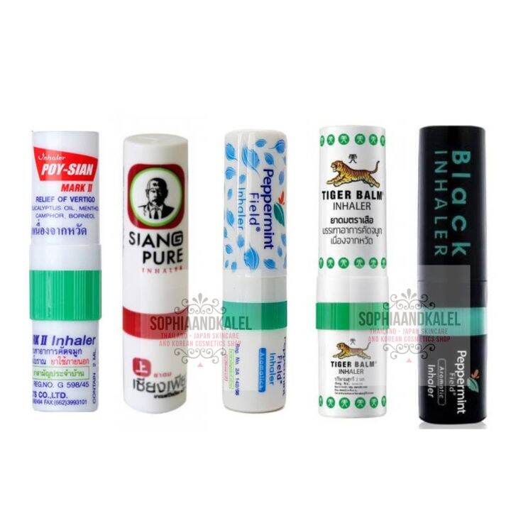 THAI INHALER AND OIL AROMATICS 2 IN 1 MADE IN THAILAND | Lazada PH