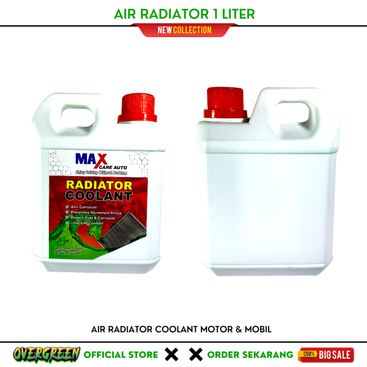 CAIRAN PENDINGIN COOLANT AIR RADIATOR MOTOR / MOBIL | Lazada Indonesia