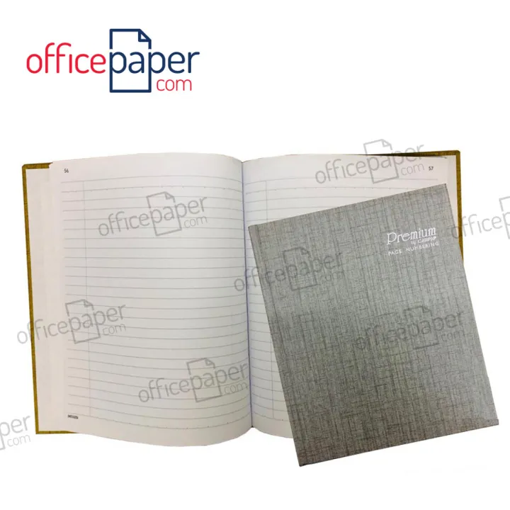 Campap Hardcover Single Line Book (Square / Foolscape) | Lazada