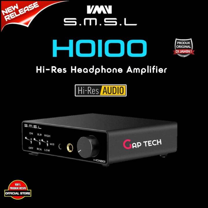 SMSL HO100 / HO 100 Hi-Res Headphone Amplifier Original | Lazada Indonesia