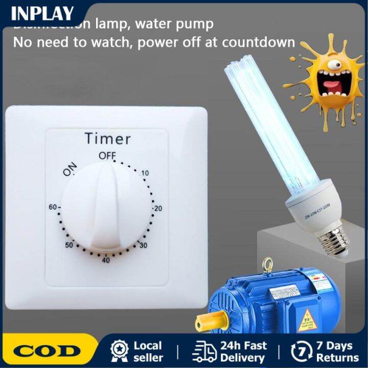 Time Switch Light Switch Sockets Countdown Timer 220V Switch Digital Timer Control Switch Socket ...