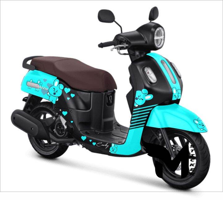 Decal FAZIO Stiker Fullbody YAMAHA FAZZIO 2022 Classio Chokky cute ...