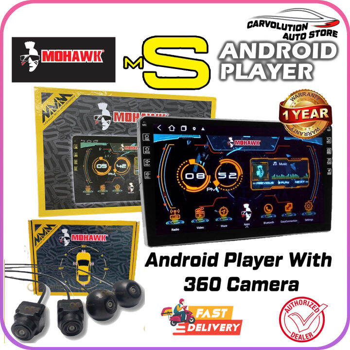 100% Original Mohawk MS Series Car Android Player With 3D 360 Reverse ...