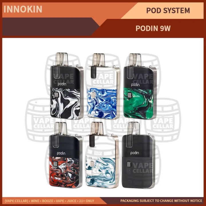 Innokin Podin 9W Pod System Vape Pod Kit Vape Juice E Liquids | Lazada PH