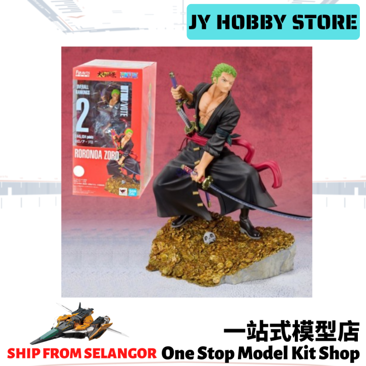 Bandai Tamashi Figuarts Zero Roronoa Zoro One Piece - WT100 Anniversary Daikaizoku Hyakkei 63001 ...