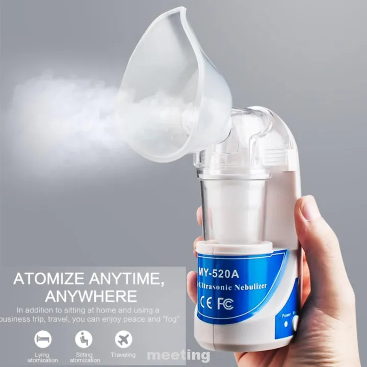 ORIGINAL Mini Compact Portable Ultrasonic Coughing Phlegm Mesh ...