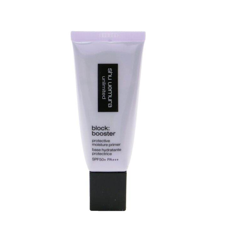 SHU UEMURA - Unlimited Block:Booster Protective Moisture Primer SPF 50 ...