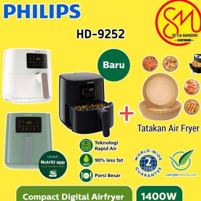Philips Air Fryer Digital Hd9252 - Airfryer Hd 9252 - Garansi Resmi ...