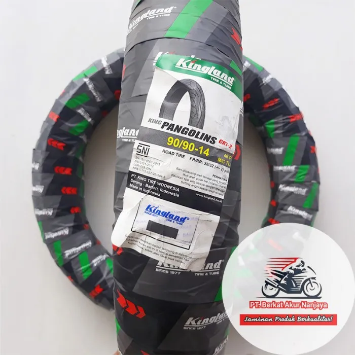 Ban Motor Matic 90/90-14 KINGLAND KING PANGOLINS TUBELESS Bonus Pentil untuk Beat Vario dll ...