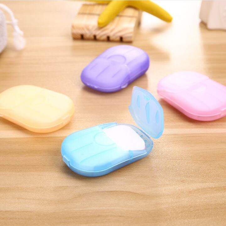Mini Travel Portable Anti-Bacterial Clean Paper Soap Box | Lazada PH