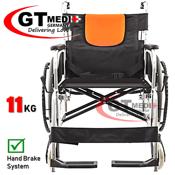 W01-P-11 GT MEDIT GERMANY Ultra Lightweight Self Propelled Wheelchair ...