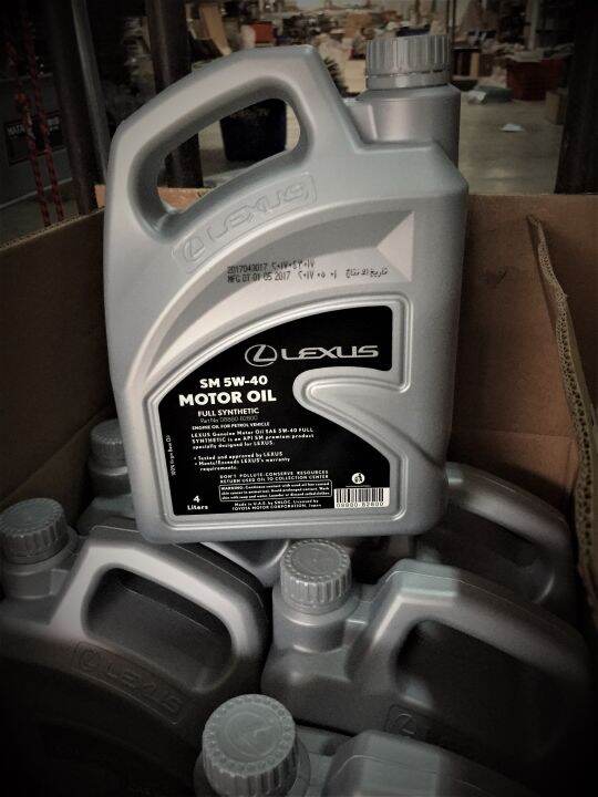 น้ำมันเครื่อง สังเคราะห์แท้100% เบนซิล FULLY SYNTHETIC MOTOR OIL SM 5W-40 4ลิตร LEXUS แท้ガスケット ...