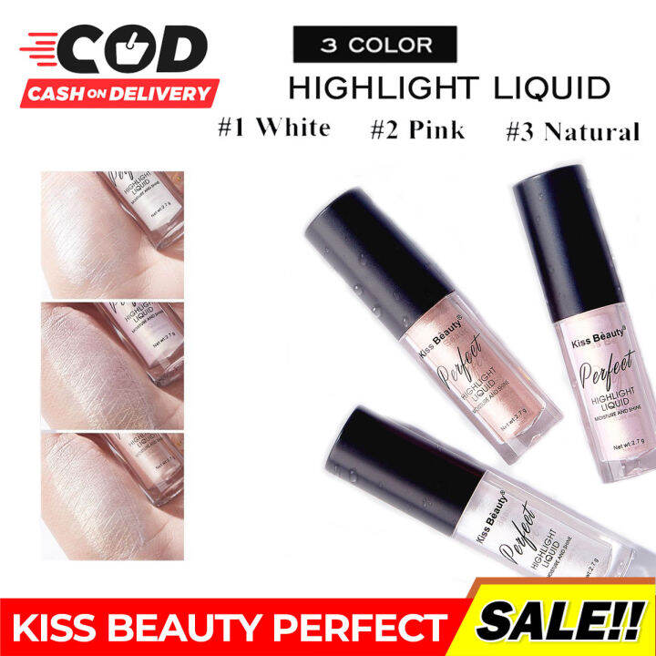IMPORT !!! Kiss Beauty Highlight Liquid - Perfect Liquid Highlighter ...