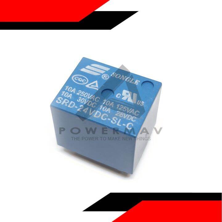 original 24v relay 10a songle Relay SRD-24VDC-SL-A SRD-05VDC-SL-A 5V ...
