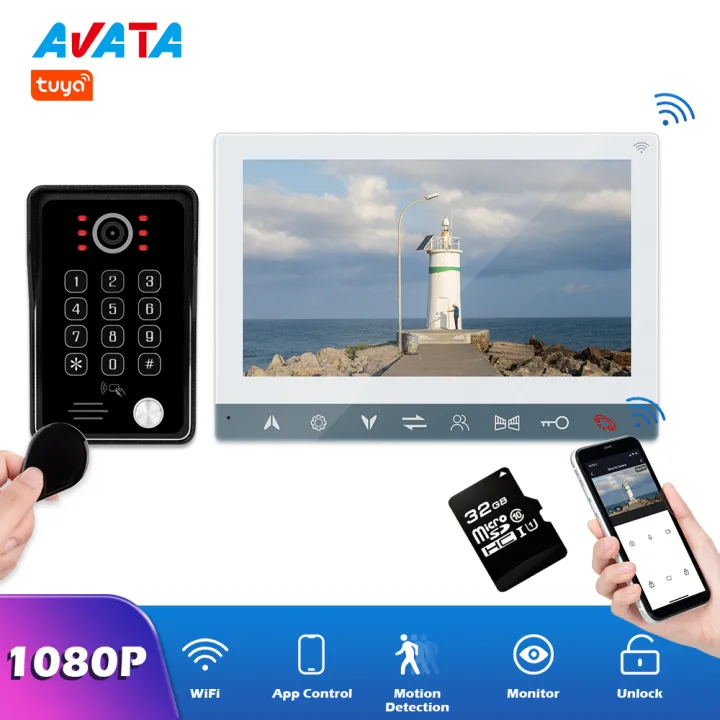 WIFI IP Intercom TUYA System Smart Life APP Video Intercom for Home ...