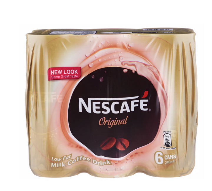 Nescafe Original Can 6x240ml | Lazada Singapore