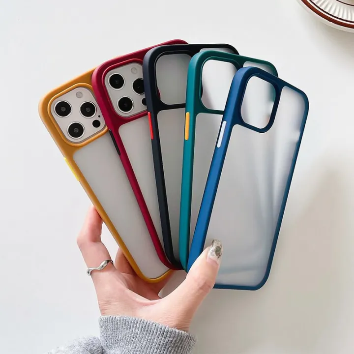 【New】 Matte Guard Case iP Phone iOS 13 Mini Pro ProMax 11 ProMax 12 Pro ...