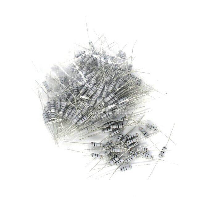 50PCS 1W 100 ohm 5% resistor 1W 100R ohm Carbon Film Resistor +/- 5% 1W ...