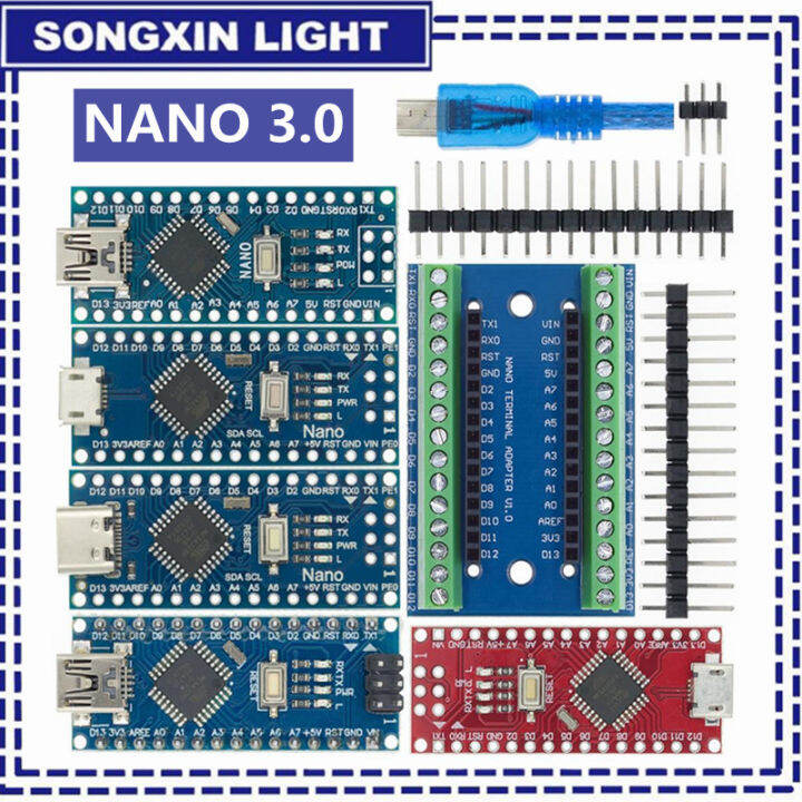 ใหม่ Nano 3.0 พร้อมตัวควบคุม Nano ที่เข้ากันได้กับ bootloader สำหรับ ... ใหม่ Nano 3.0 พร้อมตัวควบคุม Nano ที่เข้ากันได้กับ bootloader สำหรับ ...