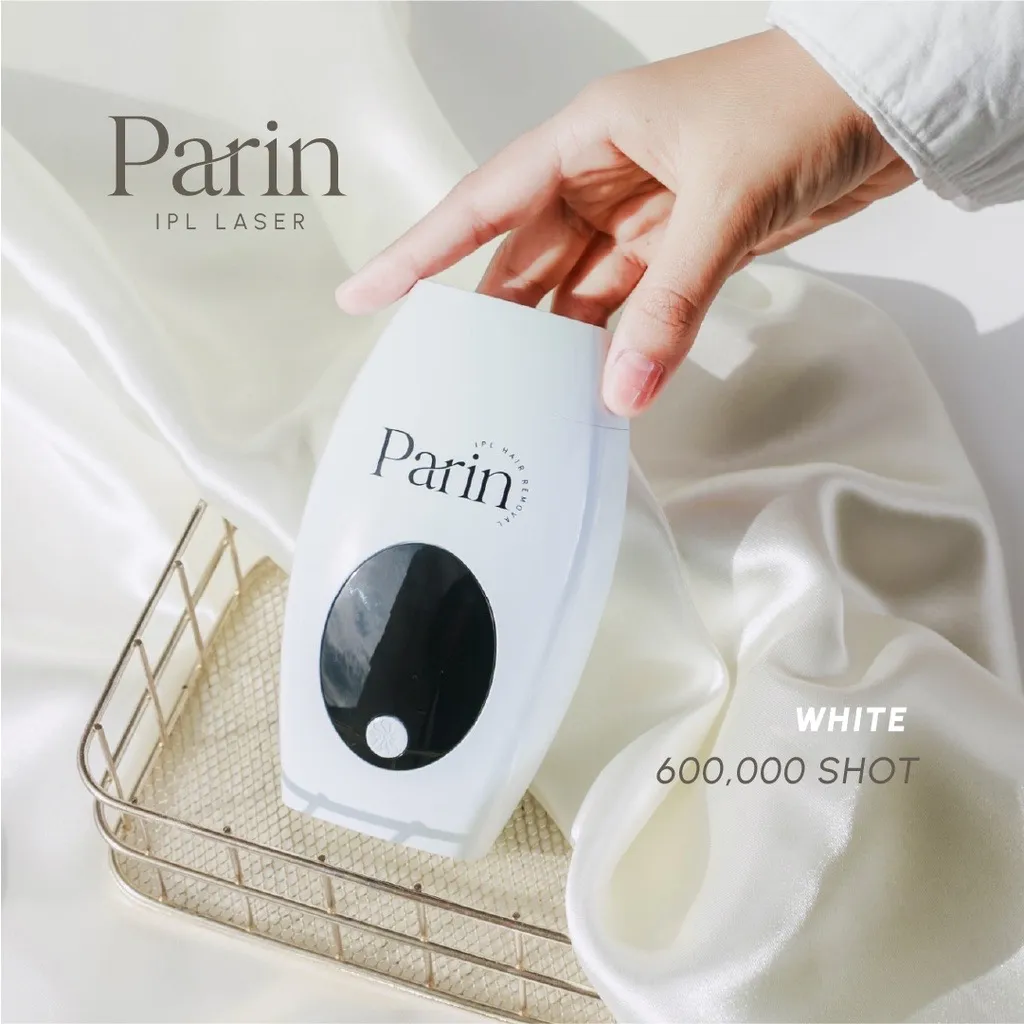 PARIN IPL LASER: เครื่องเลเซอร์กำจัดขน 600,000 ช็อต / COLOR : WHITE As ...