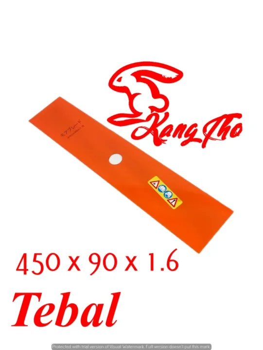 Pisau Mesin Potong Rumput Besar 450 x 90 x 1.6 mm TEBAL | Lazada Indonesia