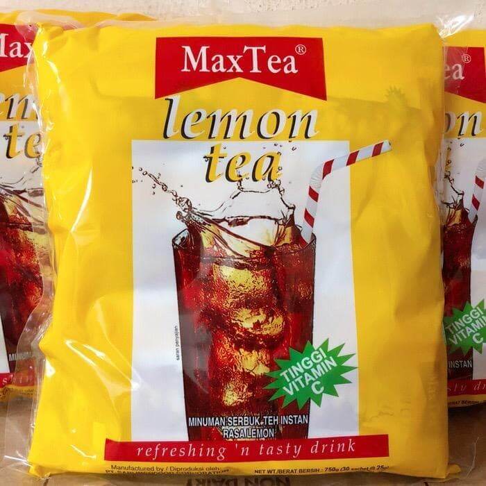 Max Tea Lemon Tea 30 sachet | Lazada Indonesia