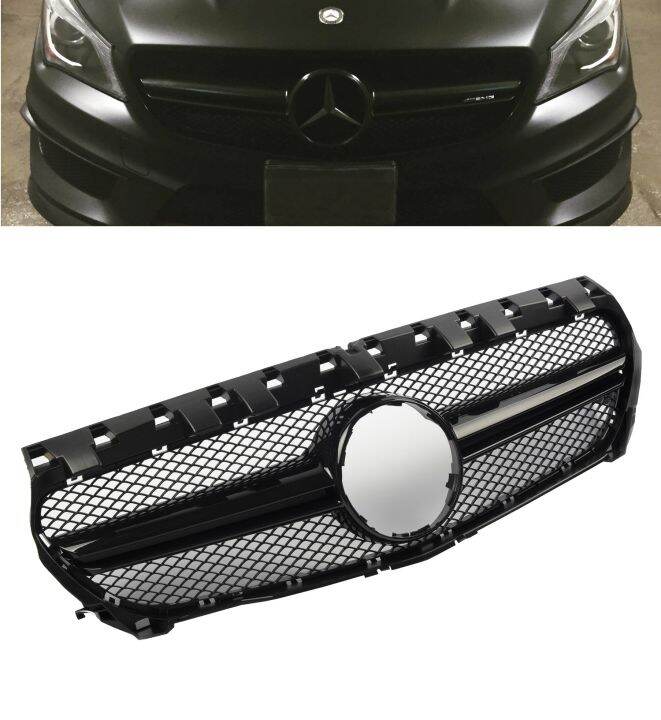 Mercedes Benz w117 cla45 AMG front grill grille kidney sarung CLA 45 ...