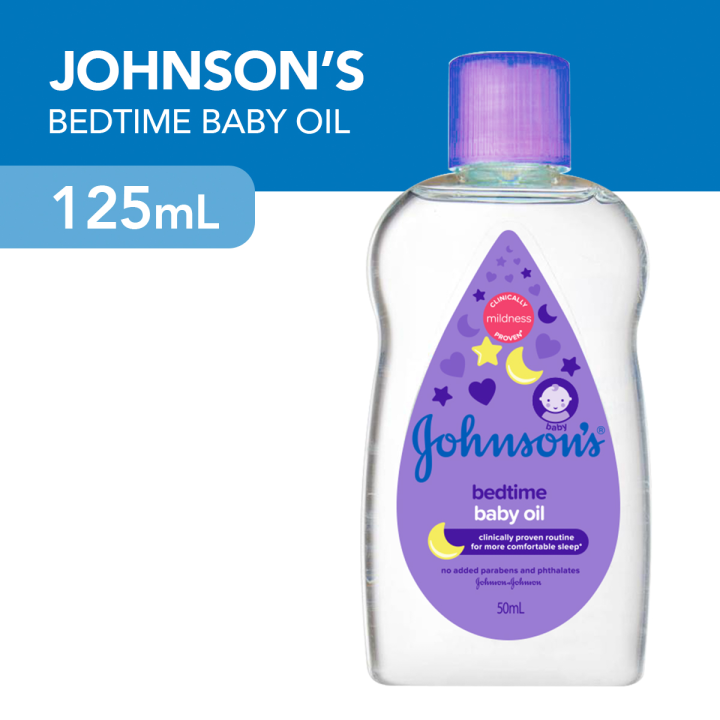 JOHNSONS® bedtime baby oil 125mL | Lazada PH