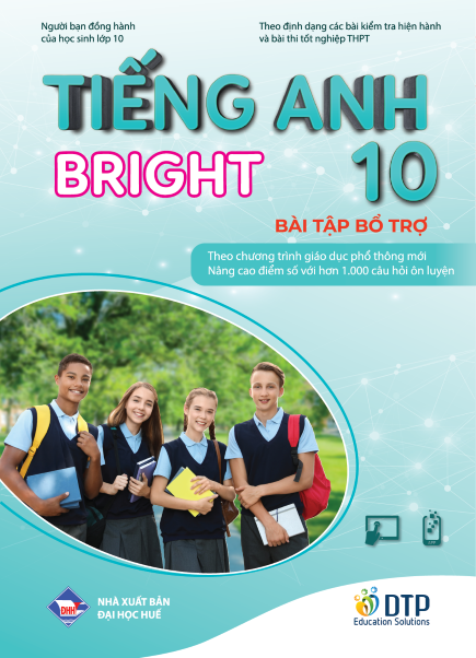 Sách - dtpbooks - Bài tập bổ trợ Tiếng Anh 10 Bright | Lazada.vn