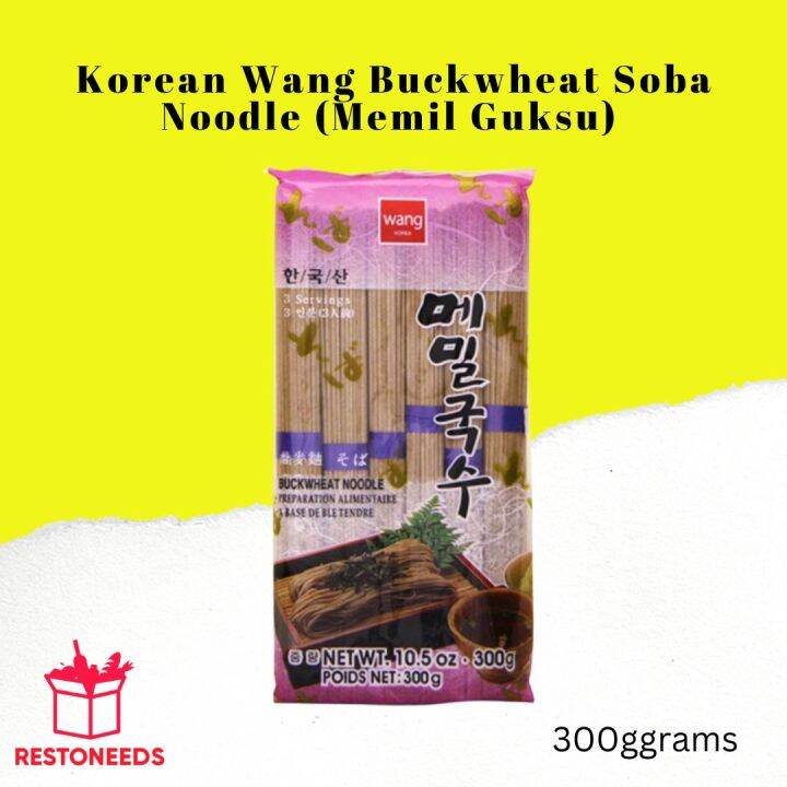 Korean Wang Buckwheat Soba Noodle (Memil Guksu) 300g | Lazada PH