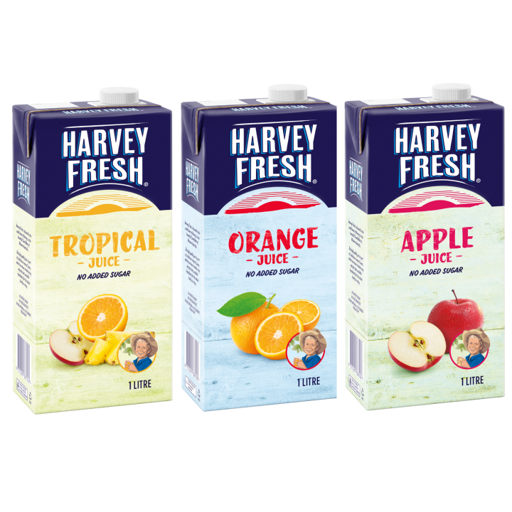 Natural Vitamins from HARVEY FRESH Juices UHT 1L | Lazada PH