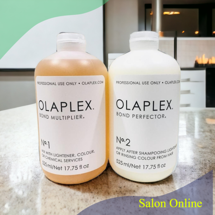 Olaplex No. 1 & 2 Bond Multiplier Hair Protector Original Share in Opsi ...
