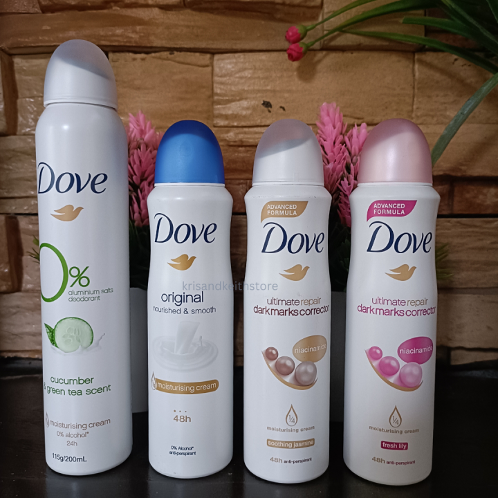 DOVE Deodorant Spray 150ml | Lazada PH