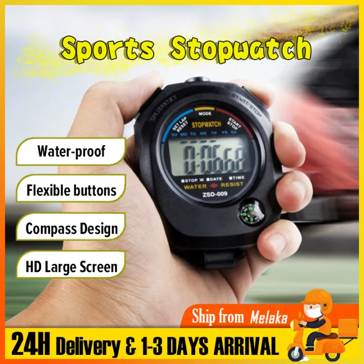 Waterproof Stopwatch Stop Watch Professional Chronograph Timer Counter ... Waterproof Stopwatch Stop Watch Professional Chronograph Timer Counter ...